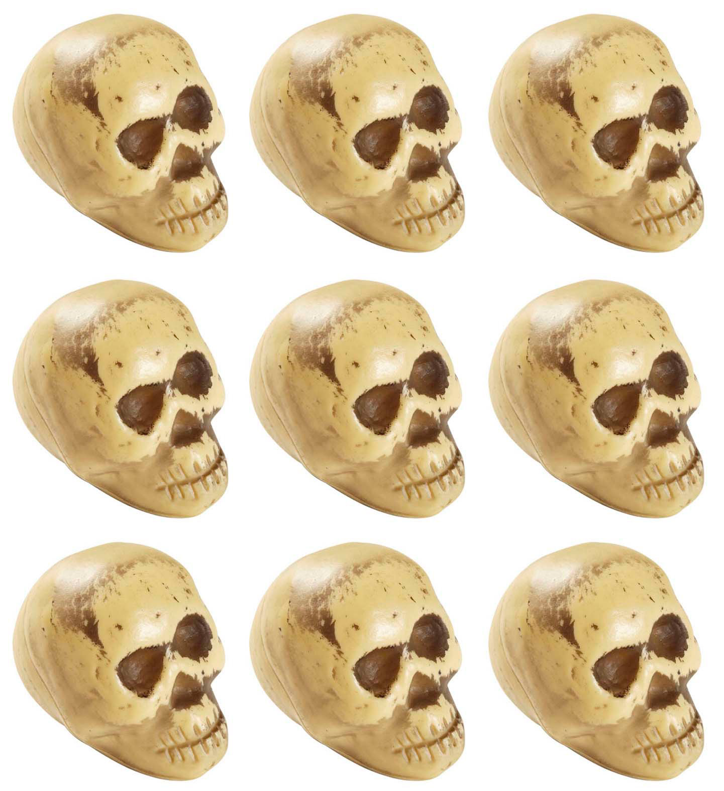 Set Cap Schelet 9 buc 5 cm