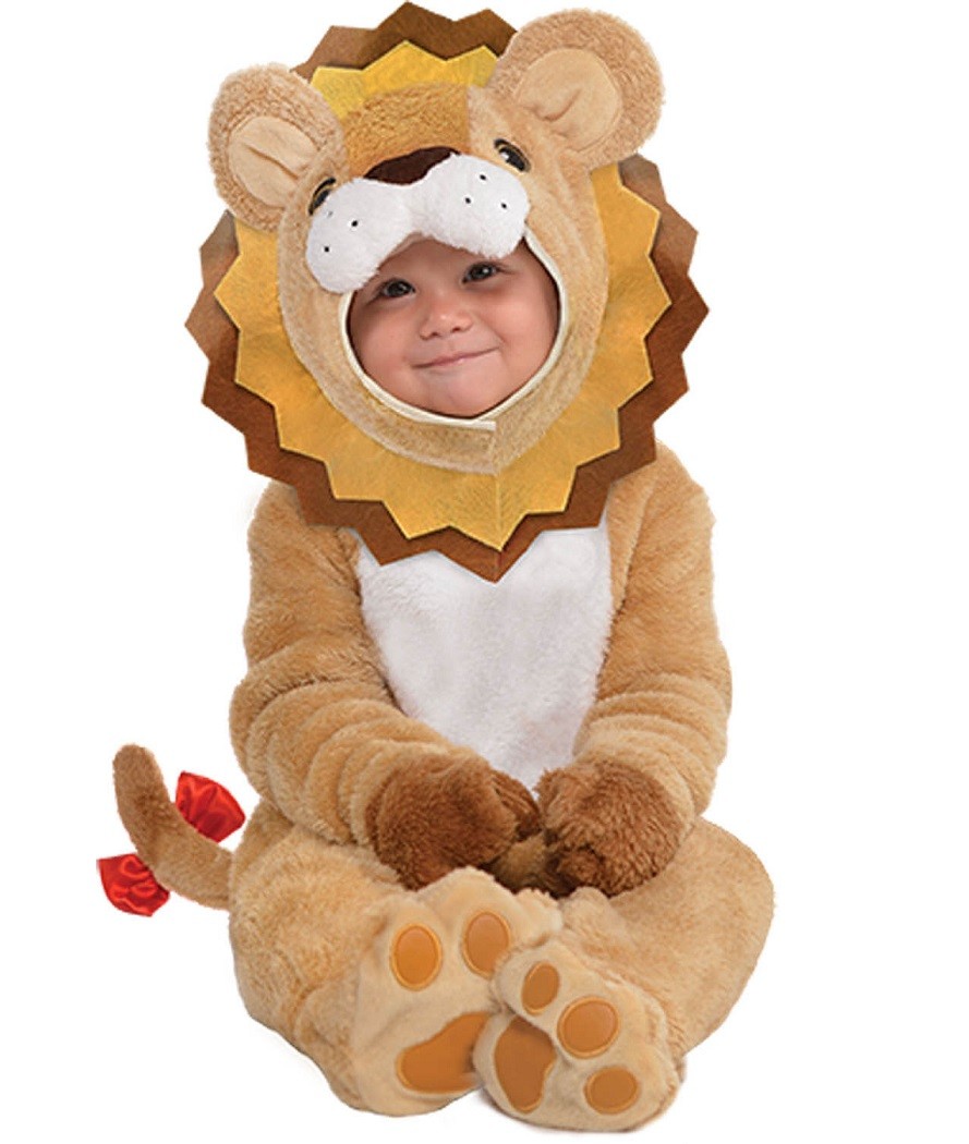 Costum bebe leu haios de blanita