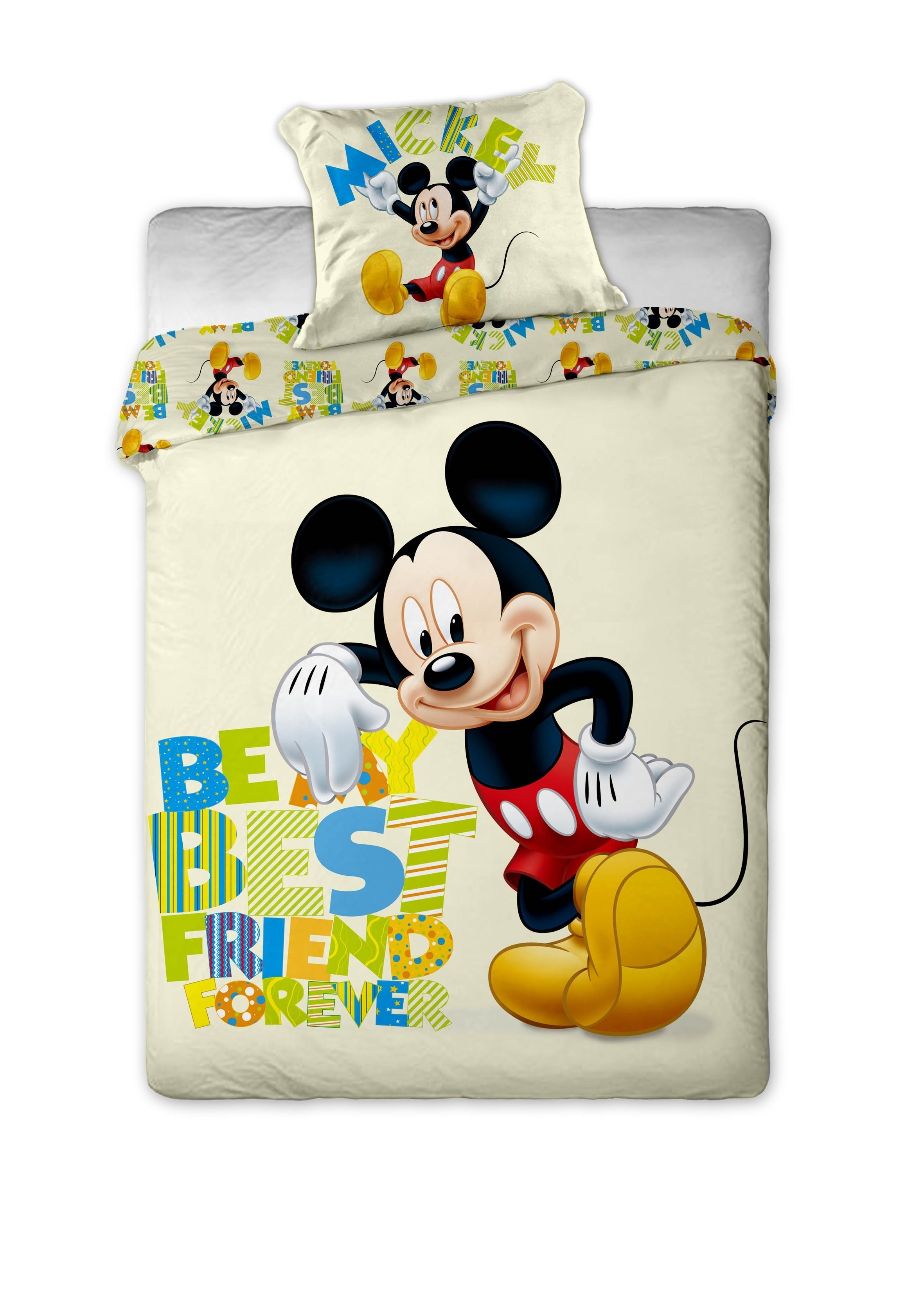 Lenjerie de pat copii Mickey Mouse Friends