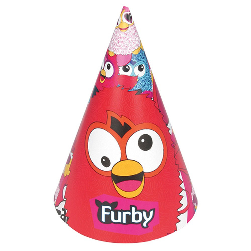 Coif petrecere copii cu Furby Set 6 coifuri