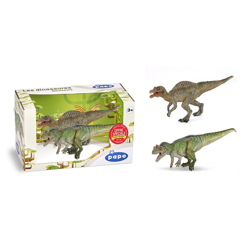 Figurina Papo - Set dinozauri Ceratosaurus si Spinosaurus